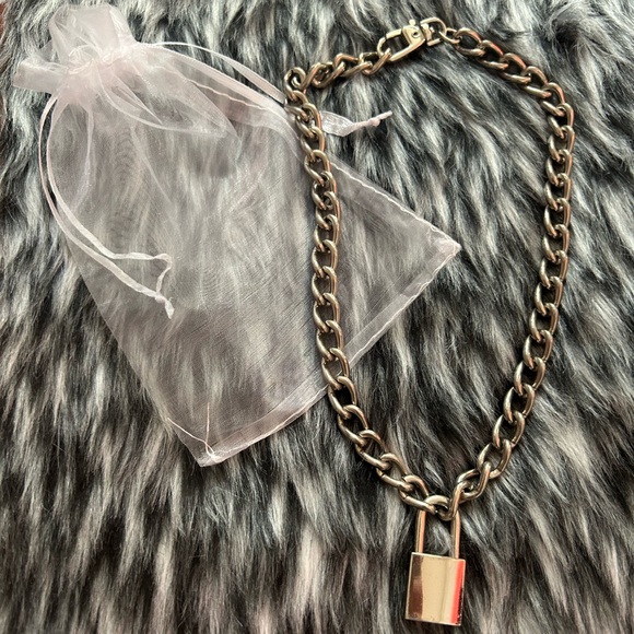 Vitality | Jewelry | Lock Chain Choker | Poshmark